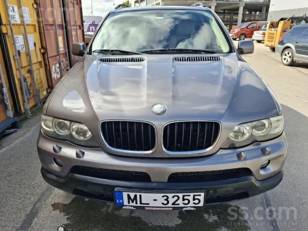 Коричневый БМВ Х5 2004 в Рига, объемом двигателя 3.00 л и пробегом 356 тыс. км за 4600 €, фото 1 на AUTOMOTO.COM.LV