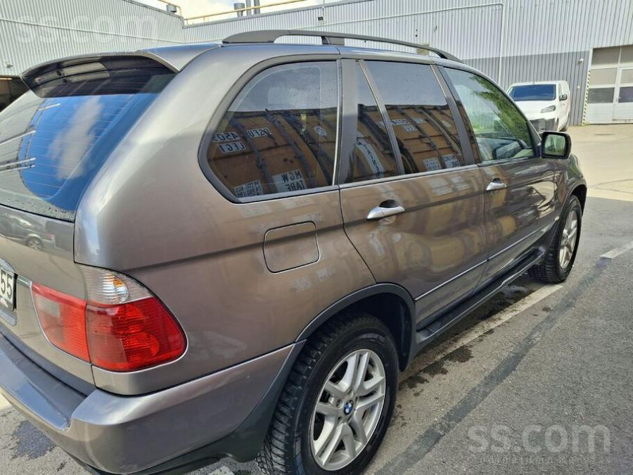 Brown BMW X5 2004 in Riga, with an engine capacity of 3.00 L and mileage of 356 thousand km for 4600 €, photo 11 on AUTOMOTO.COM.LV
