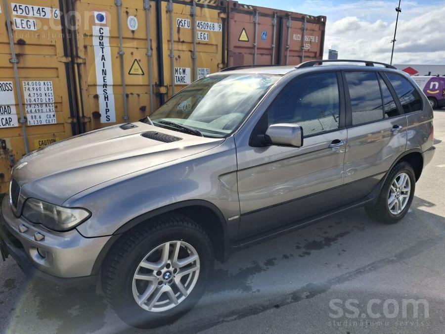 Brown BMW X5 2004 in Riga, with an engine capacity of 3.00 L and mileage of 356 thousand km for 4600 €, photo 12 on AUTOMOTO.COM.LV