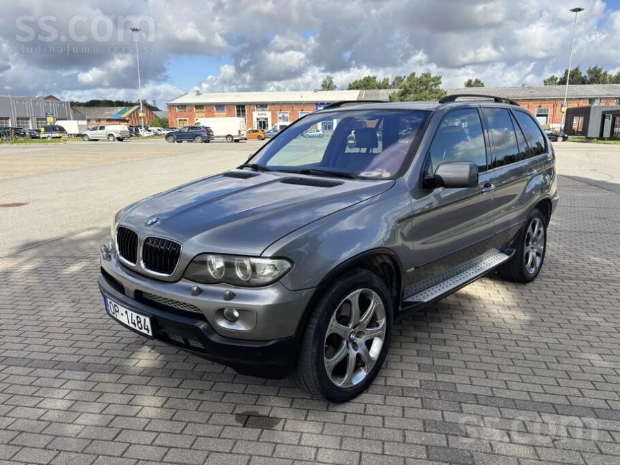 Brown BMW X5 2004 in Riga, with an engine capacity of 3.00 L and mileage of 405 thousand km for 7200 €, photo 1 on AUTOMOTO.COM.LV