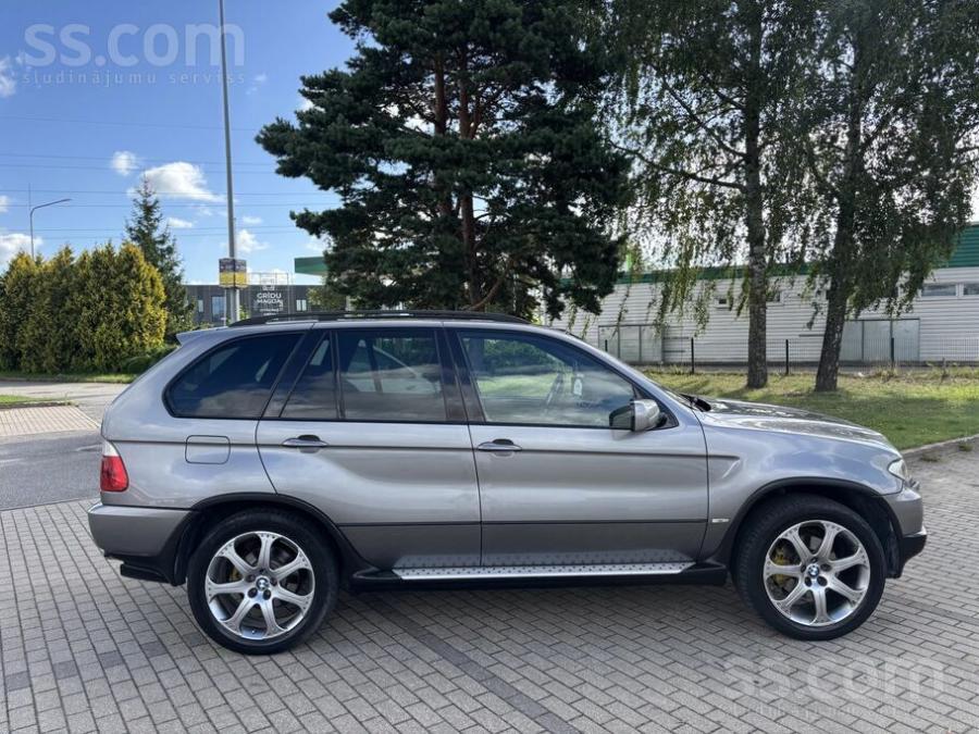 Brown BMW X5 2004 in Riga, with an engine capacity of 3.00 L and mileage of 405 thousand km for 7200 €, photo 5 on AUTOMOTO.COM.LV
