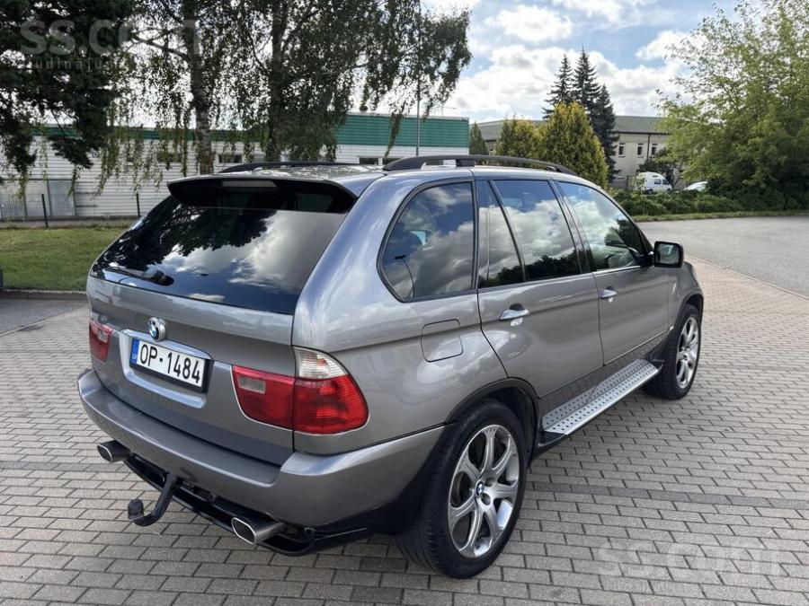 Brown BMW X5 2004 in Riga, with an engine capacity of 3.00 L and mileage of 405 thousand km for 7200 €, photo 6 on AUTOMOTO.COM.LV