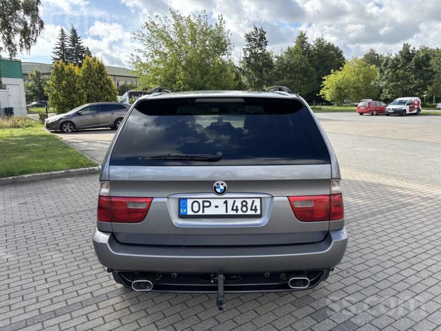 Brown BMW X5 2004 in Riga, with an engine capacity of 3.00 L and mileage of 405 thousand km for 7200 €, photo 7 on AUTOMOTO.COM.LV
