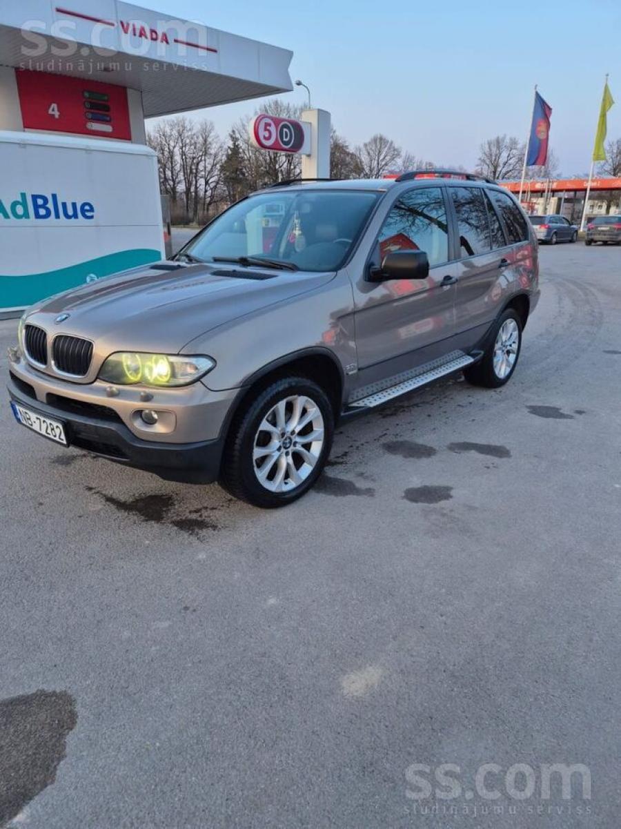Brūns BMW X5 2005 Rīga, ar dzinēja tilpumu 3.00 L un nobraukumu 410 tūkst. km par 4650 €, foto 2 vietnē AUTOMOTO.COM.LV