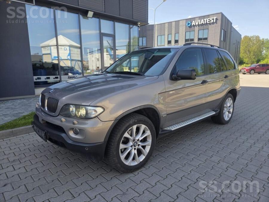 Brūns BMW X5 2005 Rīga, ar dzinēja tilpumu 3.00 L un nobraukumu 410 tūkst. km par 4650 €, foto 4 vietnē AUTOMOTO.COM.LV