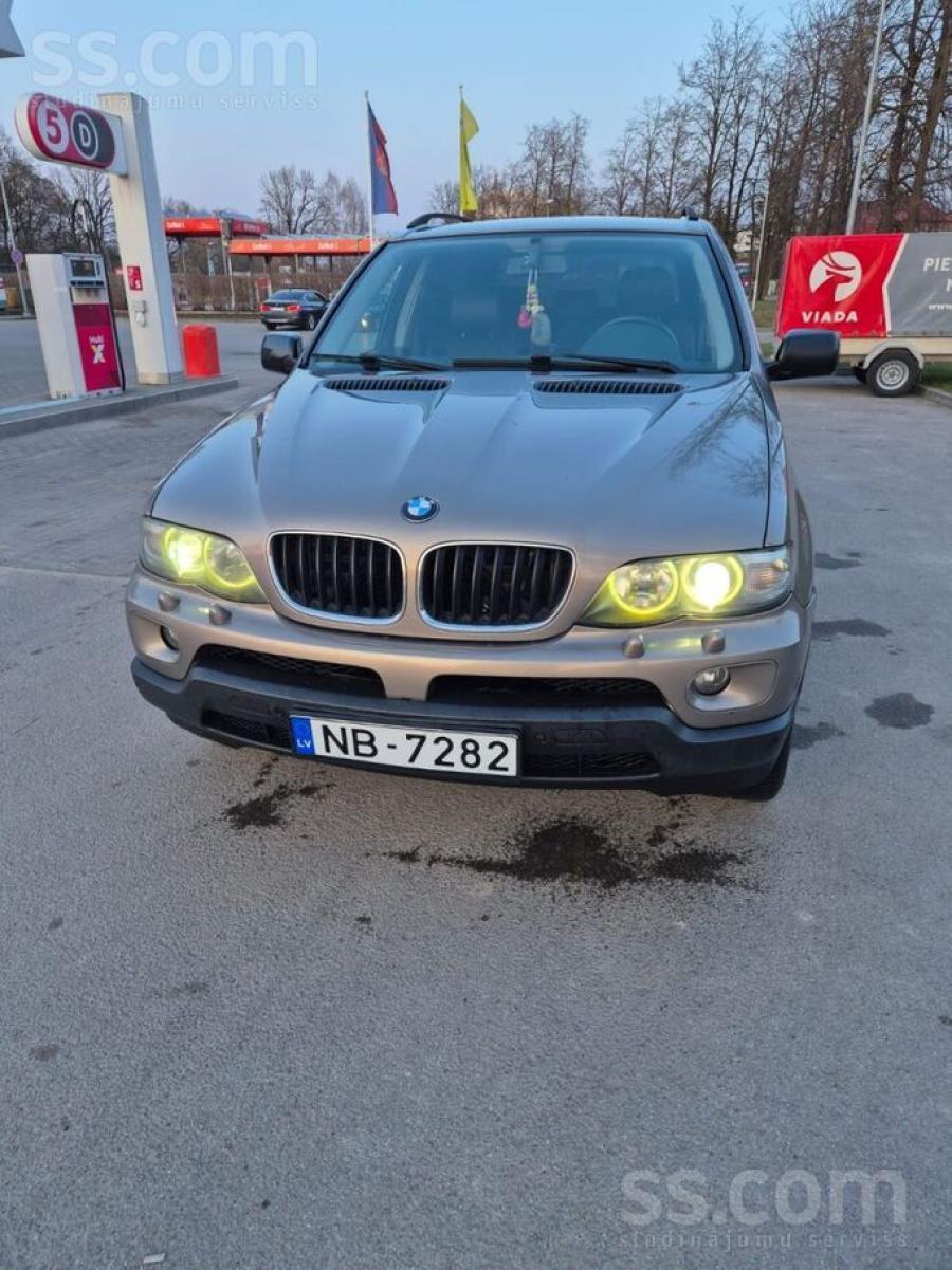 Brūns BMW X5 2005 Rīga, ar dzinēja tilpumu 3.00 L un nobraukumu 410 tūkst. km par 4650 €, foto 5 vietnē AUTOMOTO.COM.LV
