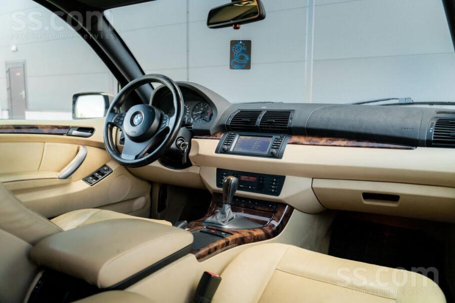 Brūns BMW X5 2005 Rīga, ar dzinēja tilpumu 3.00 L un nobraukumu 306 tūkst. km par 6990 €, foto 14 vietnē AUTOMOTO.COM.LV