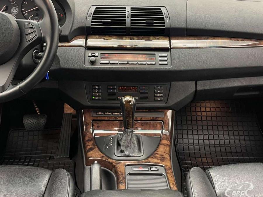 Brown BMW X5 2005 in Vilnius, with an engine capacity of 4.40 L and mileage of 275 thousand km for 6700 €, photo 15 on AUTOMOTO.COM.LV