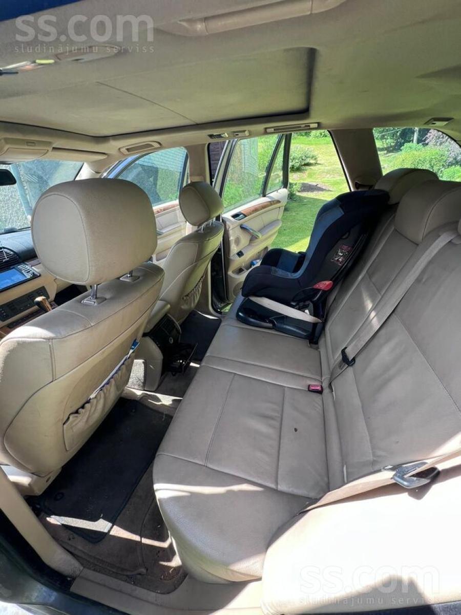 Brūns BMW X5 2005 Daugavpils, ar dzinēja tilpumu 3.00 L un nobraukumu 276 tūkst. km par 3500 €, foto 6 vietnē AUTOMOTO.COM.LV