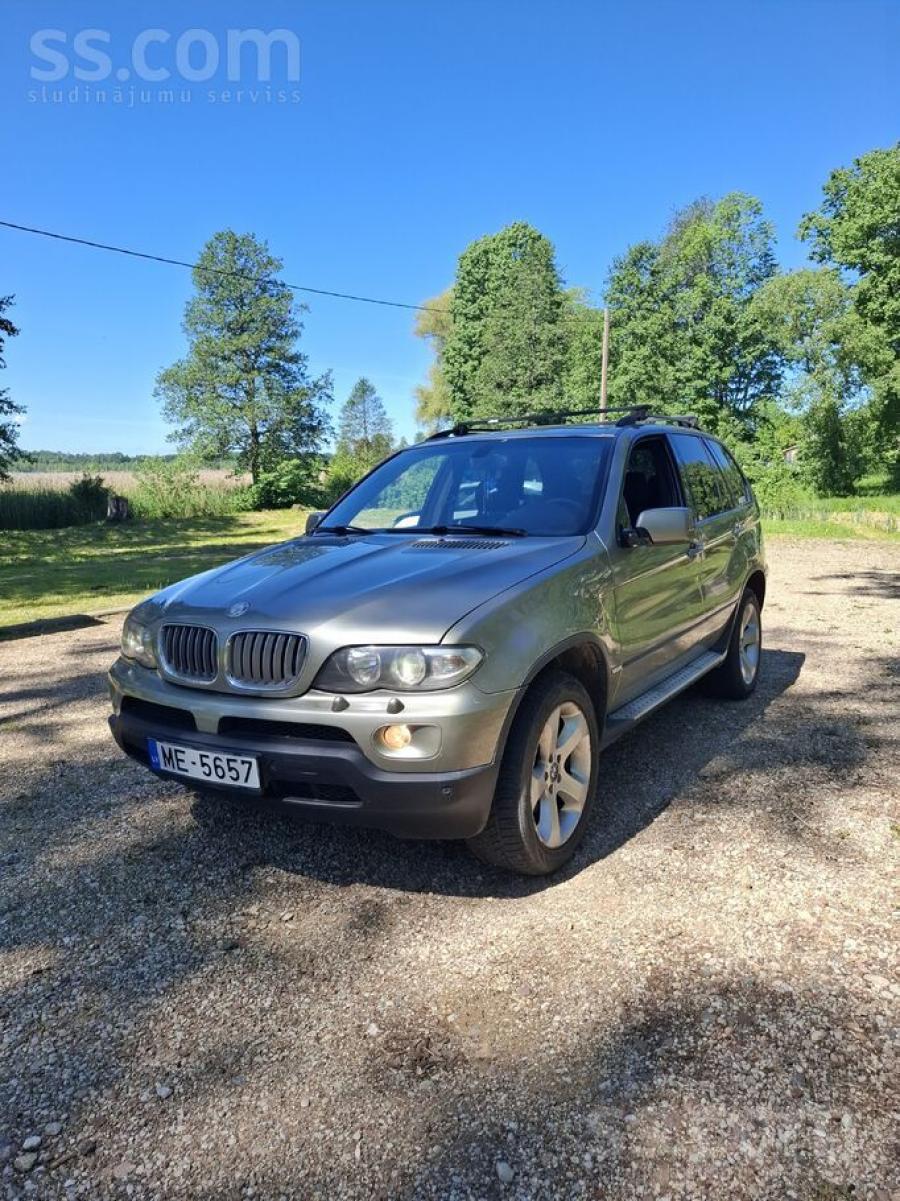 Brūns BMW X5 2005 Saldus, ar dzinēja tilpumu 3.00 L un nobraukumu 361 tūkst. km par 4200 €, foto 1 vietnē AUTOMOTO.COM.LV