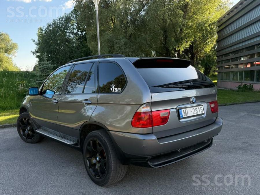 Brūns BMW X5 2005 Rīga, ar dzinēja tilpumu 3.00 L un nobraukumu 366 tūkst. km par 4700 €, foto 4 vietnē AUTOMOTO.COM.LV