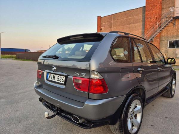 Brown BMW X5 2005 in Alytus, with an engine capacity of 3.00 L and mileage of 351 thousand km for 3350 €, photo 6 on AUTOMOTO.COM.LV