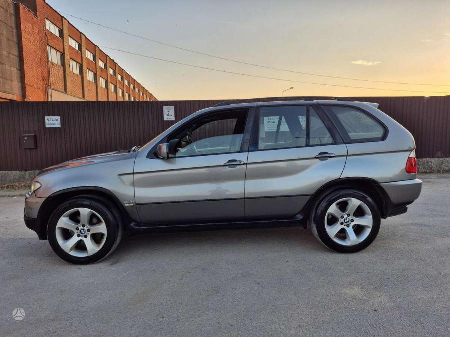 Brown BMW X5 2005 in Alytus, with an engine capacity of 3.00 L and mileage of 351 thousand km for 3350 €, photo 10 on AUTOMOTO.COM.LV