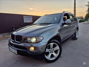 Brown BMW X5 2005 in Alytus, with an engine capacity of 3.00 L and mileage of 351 thousand km for 3350 €, photo 11 on AUTOMOTO.COM.LV