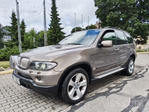 Brown BMW X5 2005 in Riga, with an engine capacity of 4.40 L and mileage of 0 thousand km for 5500 €, photo 3 on AUTOMOTO.COM.LV