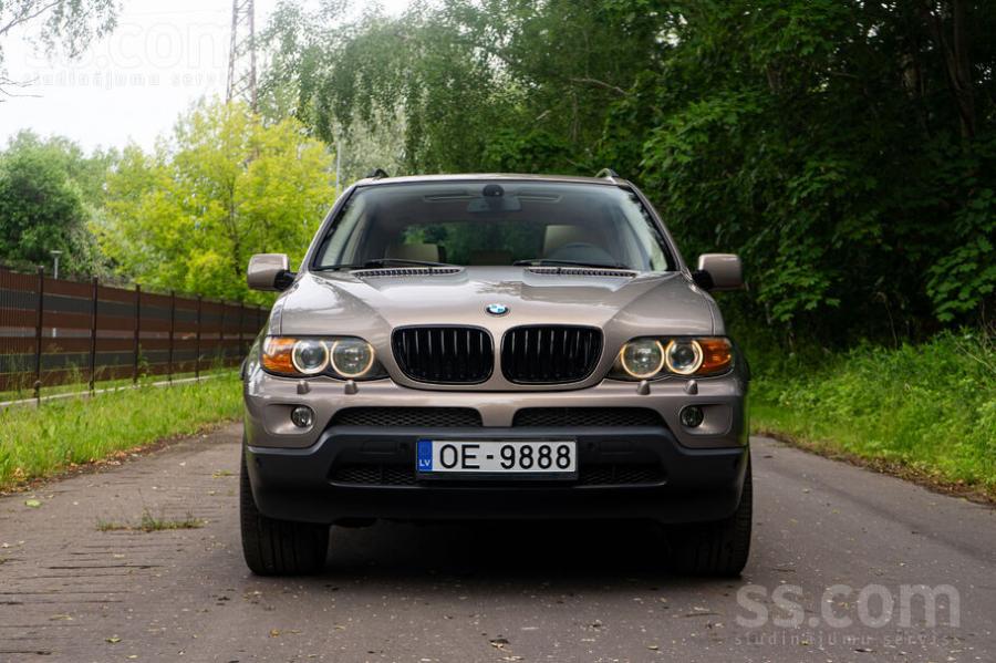 Brūns BMW X5 2005 Rīga, ar dzinēja tilpumu 4.40 L un nobraukumu 281 tūkst. km par 8300 €, foto 4 vietnē AUTOMOTO.COM.LV