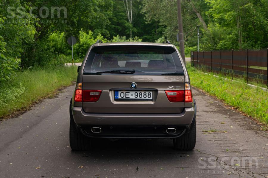 Brūns BMW X5 2005 Rīga, ar dzinēja tilpumu 4.40 L un nobraukumu 281 tūkst. km par 8300 €, foto 5 vietnē AUTOMOTO.COM.LV