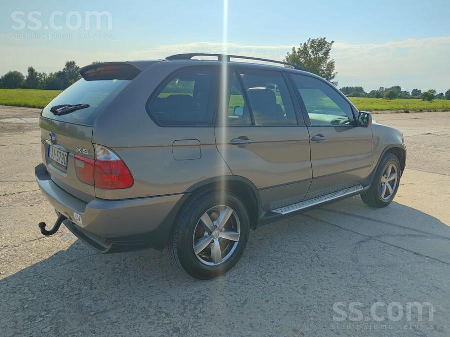 Brūns BMW X5 2005 Rīga, ar dzinēja tilpumu 3.00 L un nobraukumu 287 tūkst. km par 5500 €, foto 7 vietnē AUTOMOTO.COM.LV