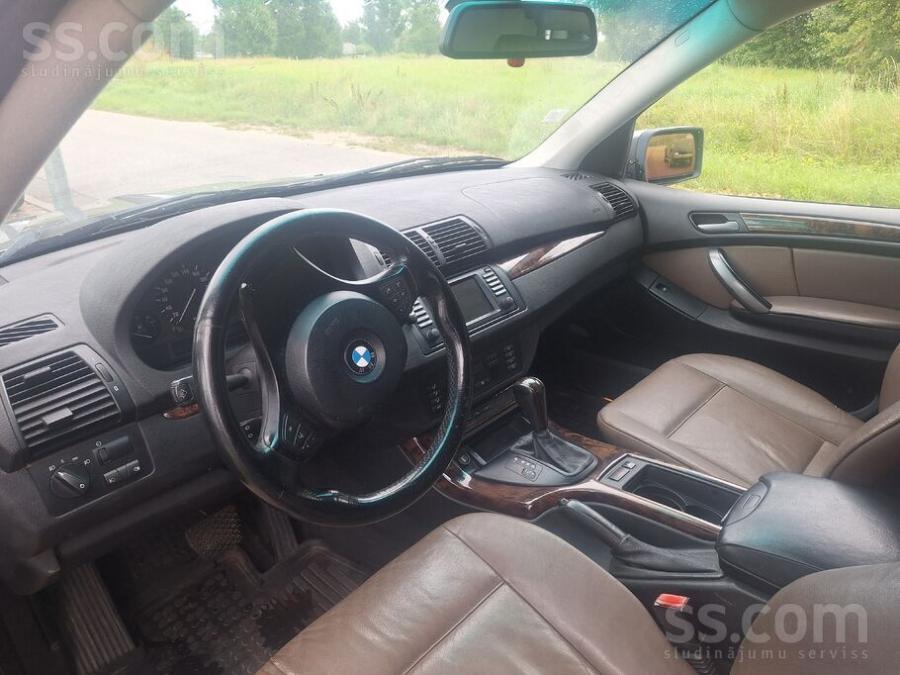 Brūns BMW X5 2005 Kuldīga, ar dzinēja tilpumu 3.00 L un nobraukumu 335 tūkst. km par 5800 €, foto 10 vietnē AUTOMOTO.COM.LV