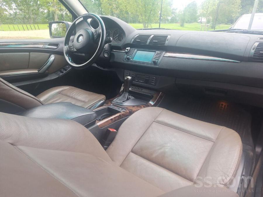 Brūns BMW X5 2005 Kuldīga, ar dzinēja tilpumu 3.00 L un nobraukumu 335 tūkst. km par 5800 €, foto 12 vietnē AUTOMOTO.COM.LV