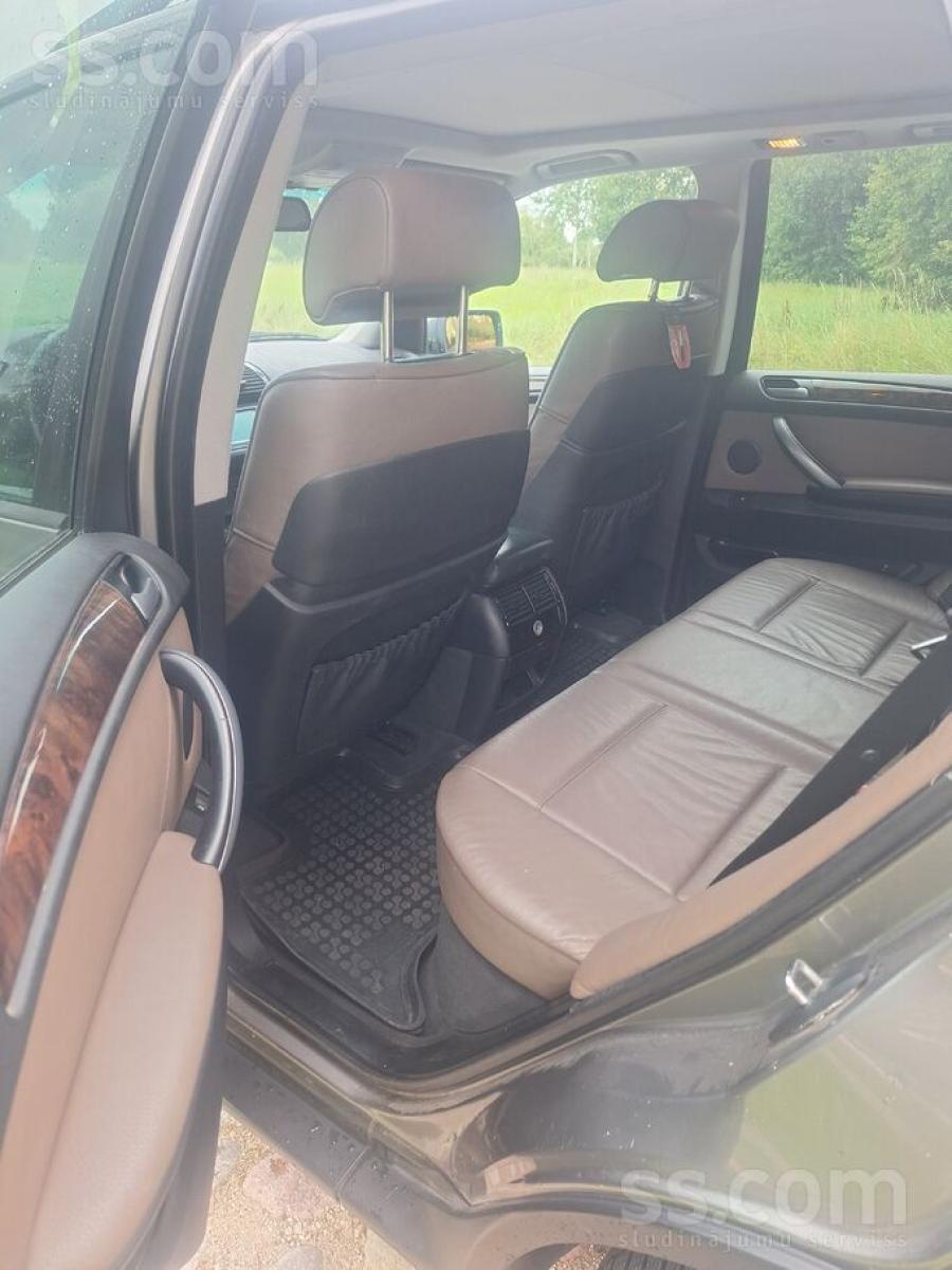 Brūns BMW X5 2005 Kuldīga, ar dzinēja tilpumu 3.00 L un nobraukumu 335 tūkst. km par 5800 €, foto 15 vietnē AUTOMOTO.COM.LV