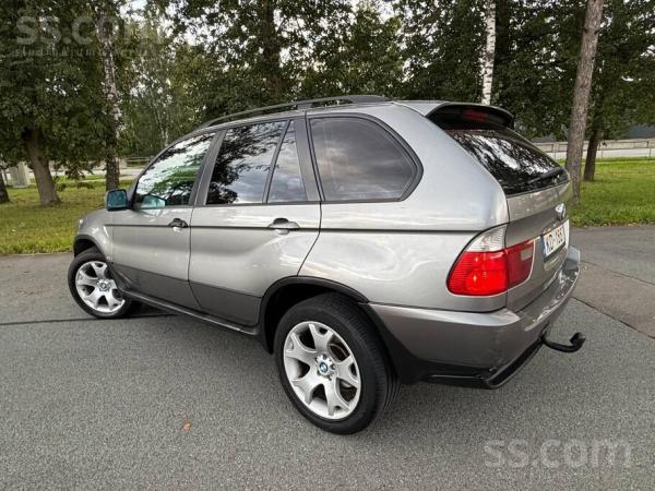 Brown BMW X5 2005 in Riga, with an engine capacity of 3.00 L and mileage of 0 thousand km for 4490 €, photo 3 on AUTOMOTO.COM.LV