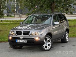 Brown BMW X5 2005 in Riga, with an engine capacity of 3.00 L and mileage of 0 thousand km for 4490 €, photo 4 on AUTOMOTO.COM.LV