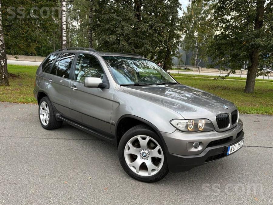 Brown BMW X5 2005 in Riga, with an engine capacity of 3.00 L and mileage of 0 thousand km for 4490 €, photo 6 on AUTOMOTO.COM.LV