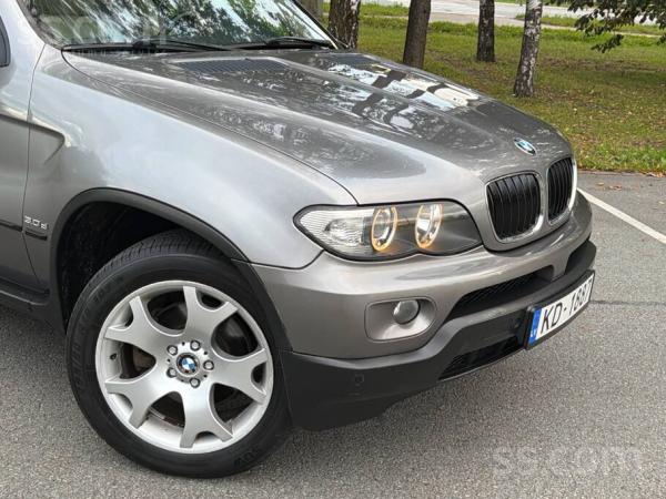 Brown BMW X5 2005 in Riga, with an engine capacity of 3.00 L and mileage of 0 thousand km for 4490 €, photo 7 on AUTOMOTO.COM.LV