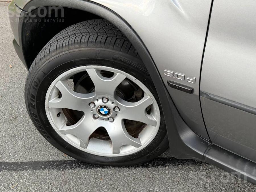 Brown BMW X5 2005 in Riga, with an engine capacity of 3.00 L and mileage of 0 thousand km for 4490 €, photo 8 on AUTOMOTO.COM.LV