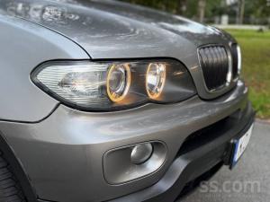 Brown BMW X5 2005 in Riga, with an engine capacity of 3.00 L and mileage of 0 thousand km for 4490 €, photo 25 on AUTOMOTO.COM.LV