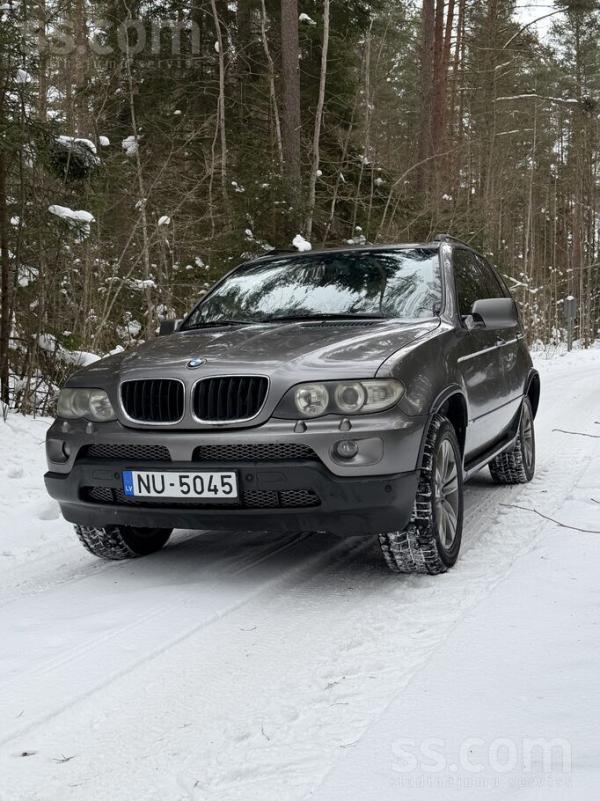 Brown BMW X5 2006 in Tukums, with an engine capacity of 3.00 L and mileage of 0 thousand km for 4950 €, photo 1 on AUTOMOTO.COM.LV