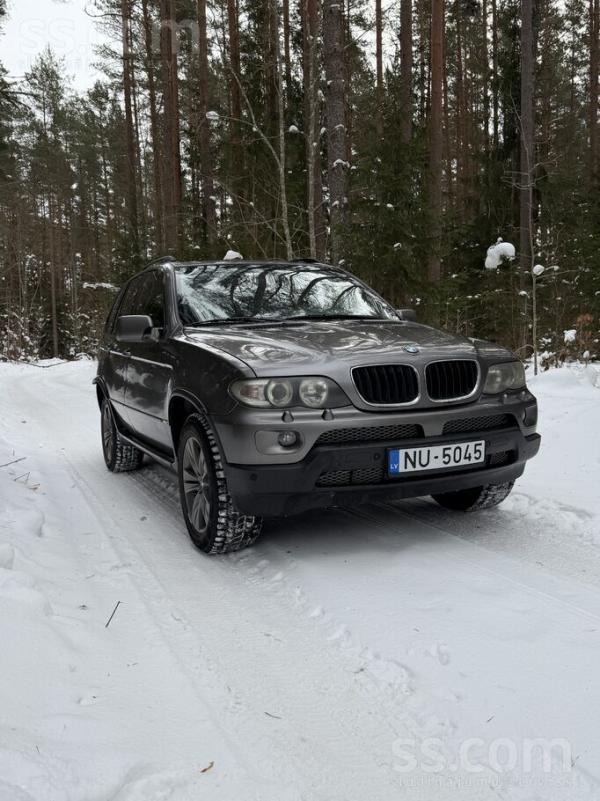Brown BMW X5 2006 in Tukums, with an engine capacity of 3.00 L and mileage of 0 thousand km for 4950 €, photo 2 on AUTOMOTO.COM.LV