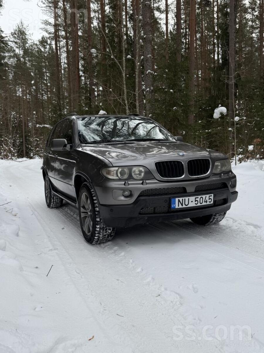 Brown BMW X5 2006 in Tukums, with an engine capacity of 3.00 L and mileage of 0 thousand km for 4950 €, photo 2 on AUTOMOTO.COM.LV