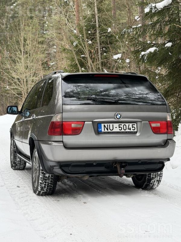 Brown BMW X5 2006 in Tukums, with an engine capacity of 3.00 L and mileage of 0 thousand km for 4950 €, photo 3 on AUTOMOTO.COM.LV