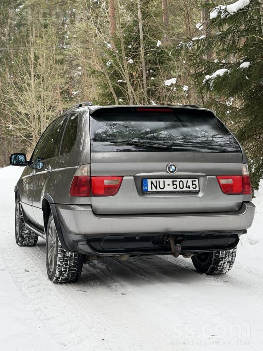 Brown BMW X5 2006 in Tukums, with an engine capacity of 3.00 L and mileage of 0 thousand km for 4950 €, photo 3 on AUTOMOTO.COM.LV