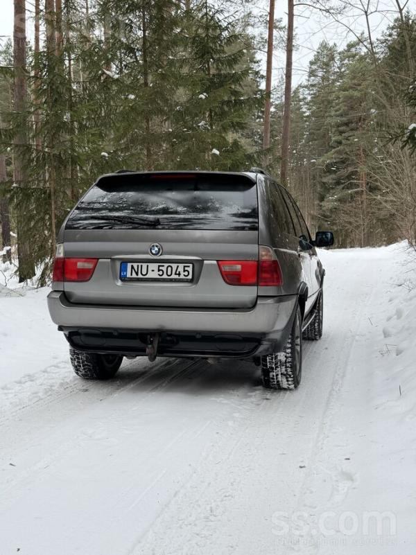 Brown BMW X5 2006 in Tukums, with an engine capacity of 3.00 L and mileage of 0 thousand km for 4950 €, photo 4 on AUTOMOTO.COM.LV