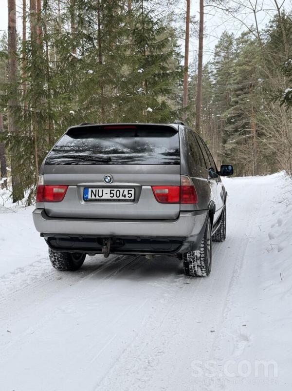 Brown BMW X5 2006 in Tukums, with an engine capacity of 3.00 L and mileage of 0 thousand km for 4950 €, photo 7 on AUTOMOTO.COM.LV