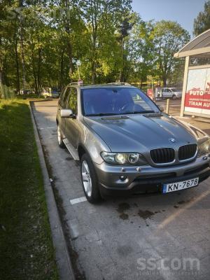 Brown BMW X5 2006 in Riga, with an engine capacity of 3.00 L and mileage of 378 thousand km for 3500 €, photo 3 on AUTOMOTO.COM.LV