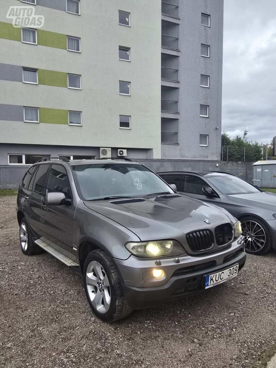 Brown BMW X5 2006 in Vilnius, with an engine capacity of 3.00 L and mileage of 450 thousand km for 2200 €, photo 1 on AUTOMOTO.COM.LV