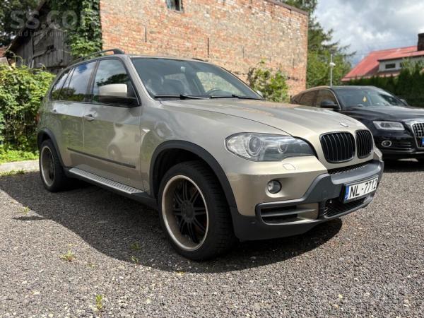 Brown BMW X5 2007 in Riga, with an engine capacity of 3.00 L and mileage of 0 thousand km for 6200 €, photo 1 on AUTOMOTO.COM.LV