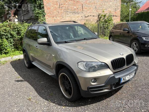 Brown BMW X5 2007 in Riga, with an engine capacity of 3.00 L and mileage of 0 thousand km for 6200 €, photo 3 on AUTOMOTO.COM.LV