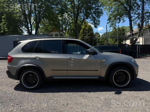Brown BMW X5 2007 in Riga, with an engine capacity of 3.00 L and mileage of 0 thousand km for 6200 €, photo 5 on AUTOMOTO.COM.LV