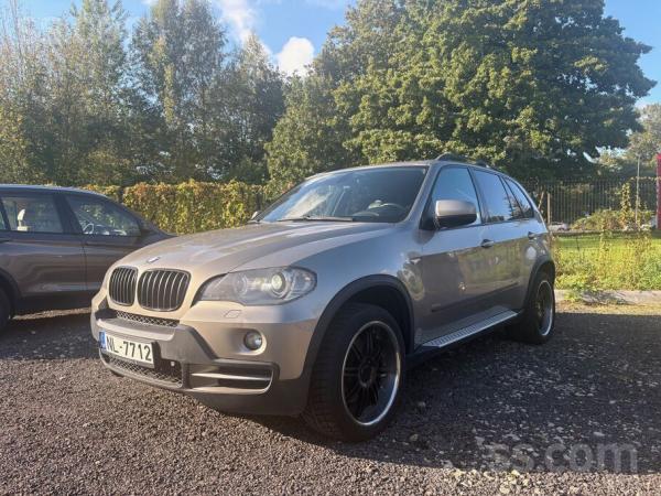 Brown BMW X5 2007 in Riga, with an engine capacity of 3.00 L and mileage of 0 thousand km for 5500 €, photo 1 on AUTOMOTO.COM.LV