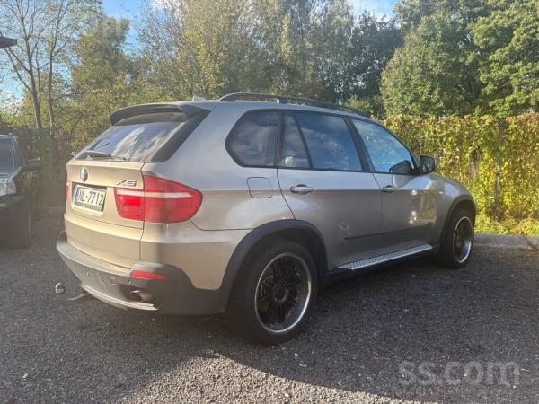 Brown BMW X5 2007 in Riga, with an engine capacity of 3.00 L and mileage of 0 thousand km for 5500 €, photo 4 on AUTOMOTO.COM.LV