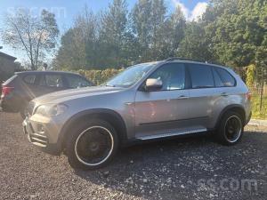 Brown BMW X5 2007 in Riga, with an engine capacity of 3.00 L and mileage of 0 thousand km for 5500 €, photo 5 on AUTOMOTO.COM.LV