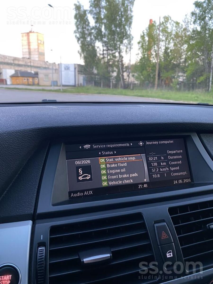Brūns BMW X5 2008 Rīga, ar dzinēja tilpumu 3.00 L un nobraukumu 242 tūkst. km par 8800 €, foto 21 vietnē AUTOMOTO.COM.LV