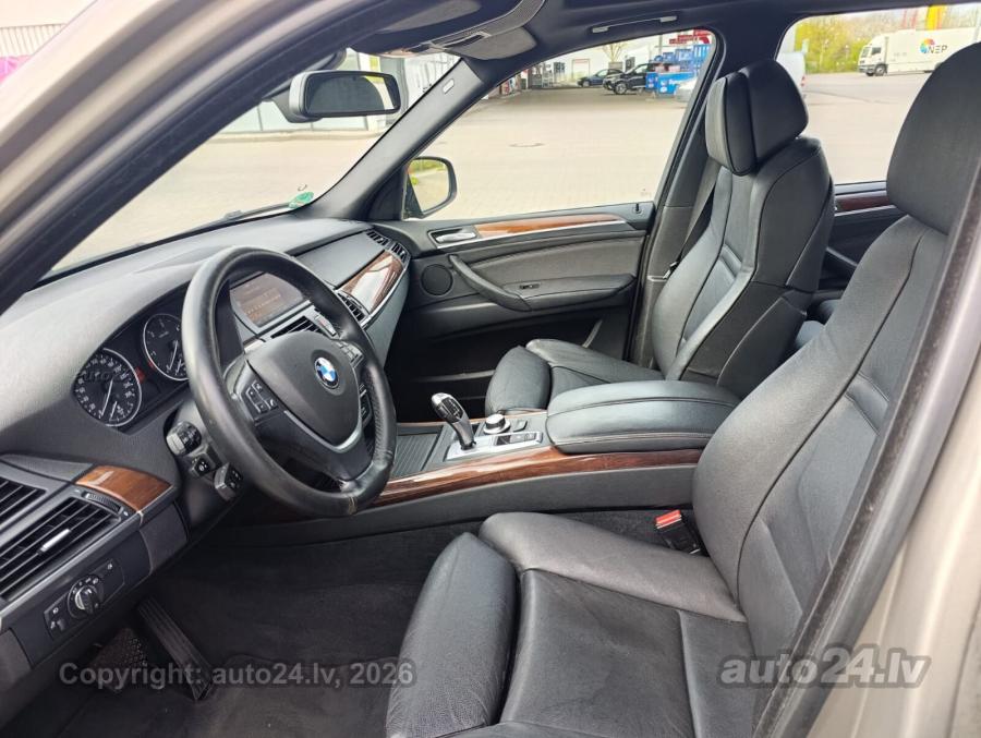 Brown BMW X5 2009 in Viljandi, with an engine capacity of 3.00 L and mileage of 189 thousand km for 10990 €, photo 6 on AUTOMOTO.COM.LV