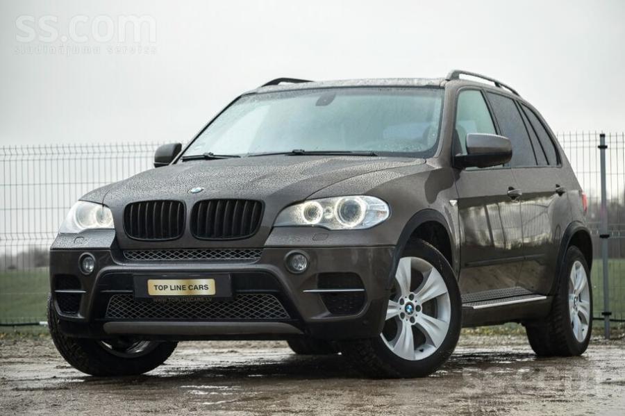 Brown BMW X5 2010 in Tukums, with an engine capacity of 3.00 L and mileage of 0 thousand km for 11999 €, photo 8 on AUTOMOTO.COM.LV