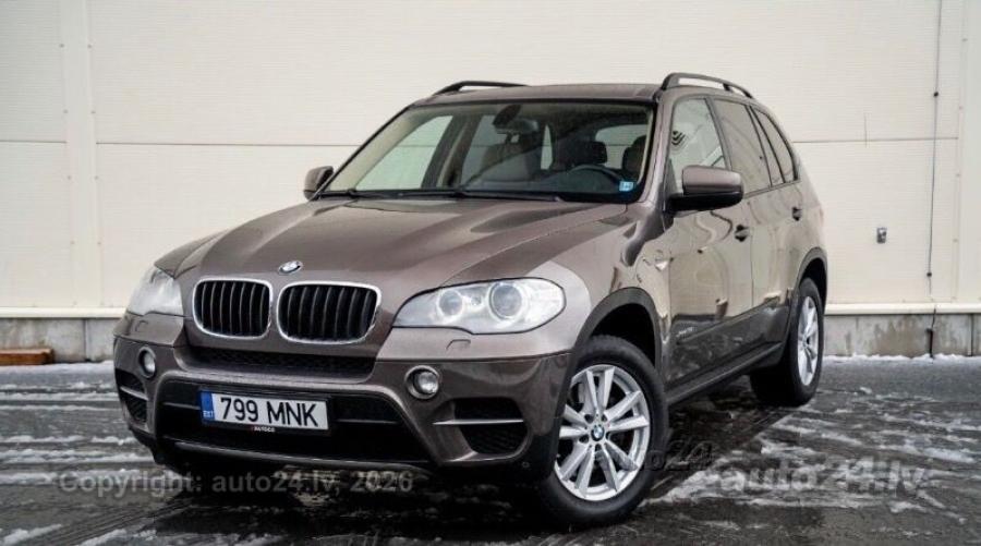 Brown BMW X5 2010 in Tallinn, with an engine capacity of 3.00 L and mileage of 160 thousand km for 10200 €, photo 3 on AUTOMOTO.COM.LV
